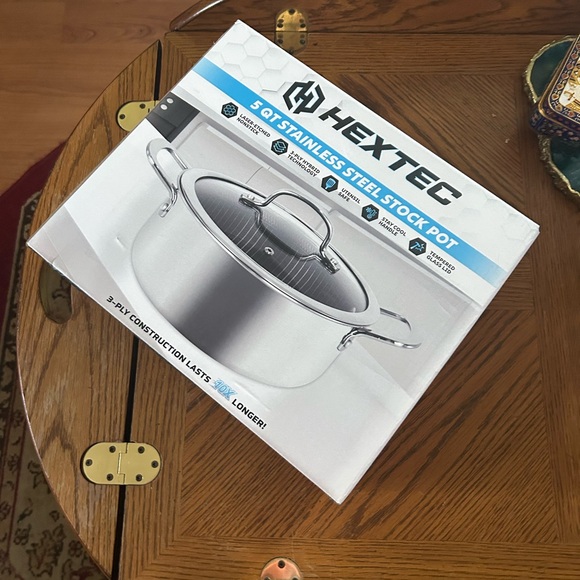 Hextec | Kitchen | Hextec Stainless Steel Stock Pot | Poshmark